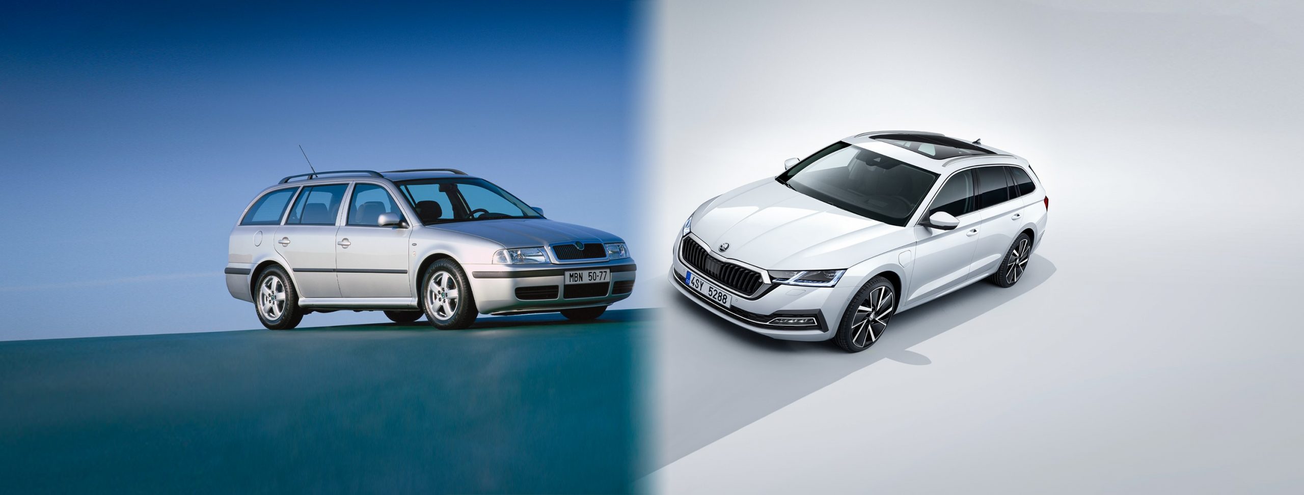ŠKODA OCTAVIA COMBI: 25 years of its modern career - Škoda Storyboard