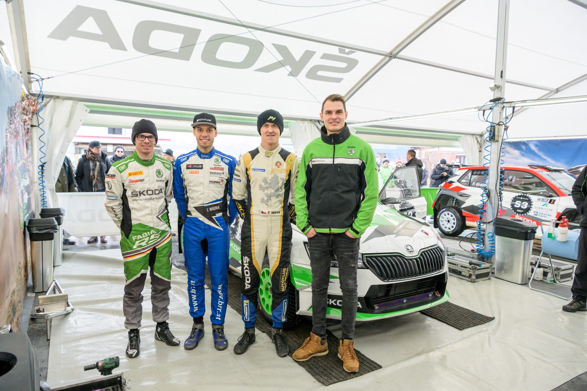 ŠKODA Motorsport Team on The Ice Race in Austria’s Zell am See 2020 ...