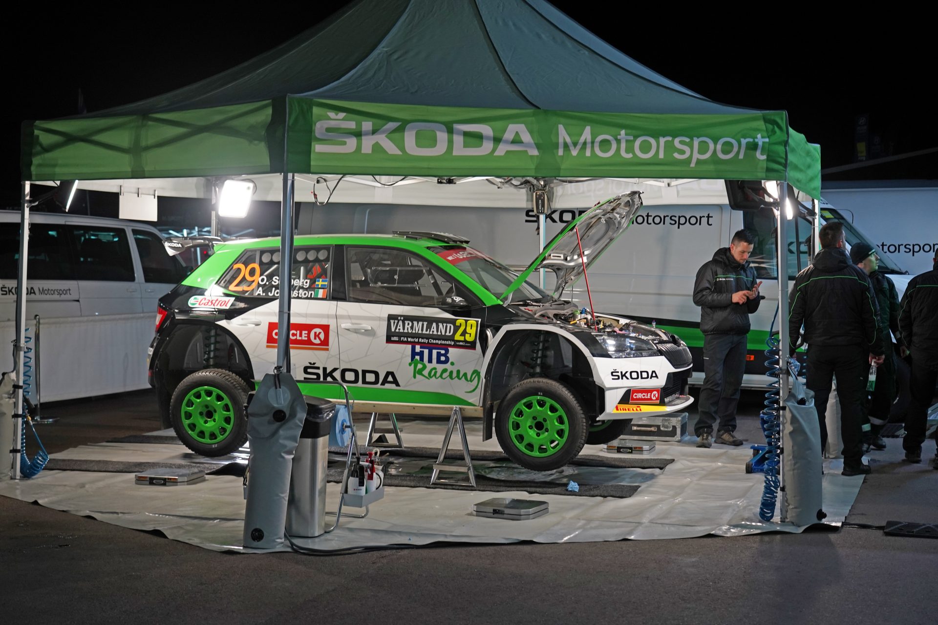 Rally Sweden 2020 - Škoda Storyboard