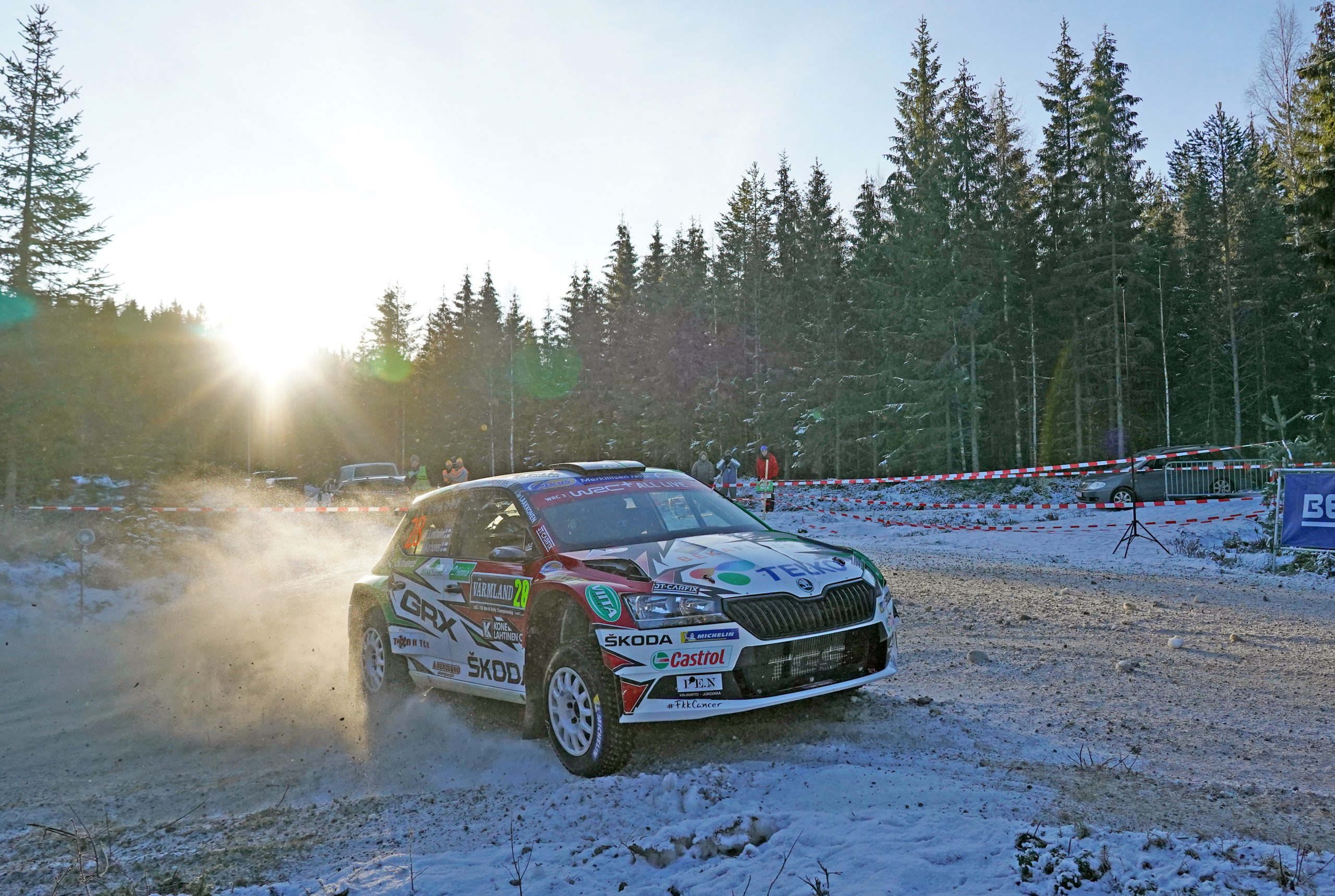 Rally Sweden 2020 - Škoda Storyboard