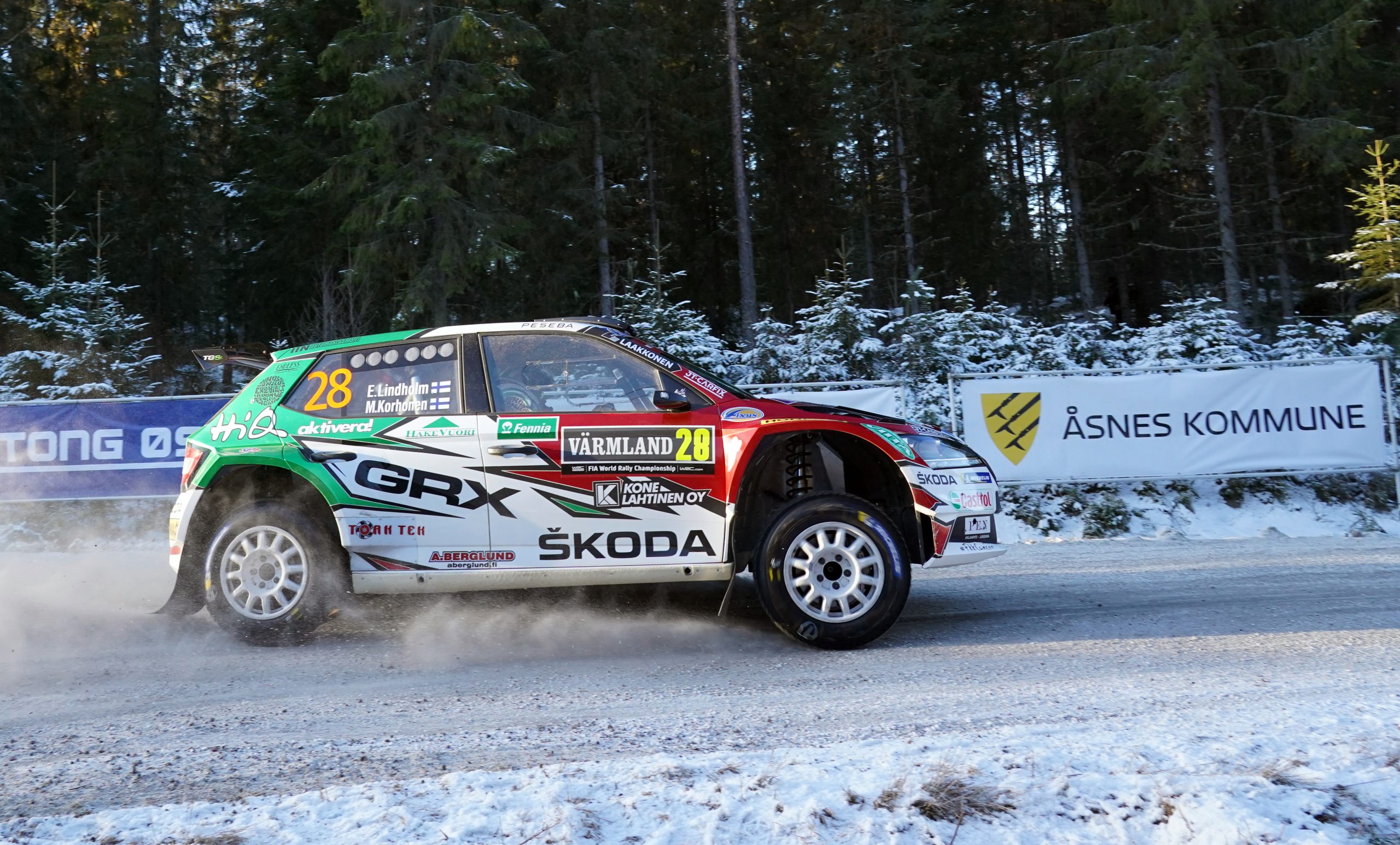 Rally Sweden 2020 - Škoda Storyboard