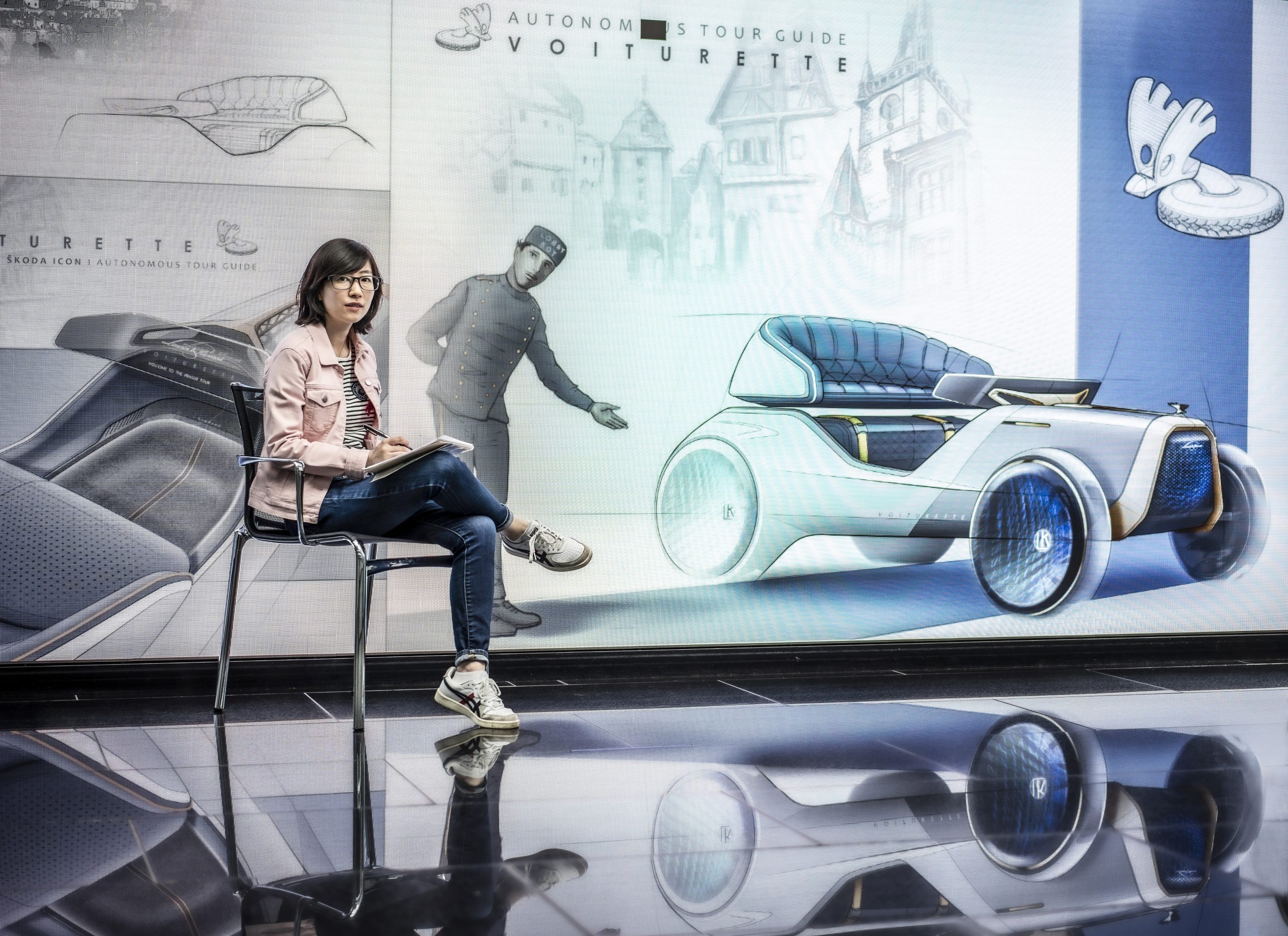 “I wanted to preserve the car’s original spirit." - Škoda Storyboard