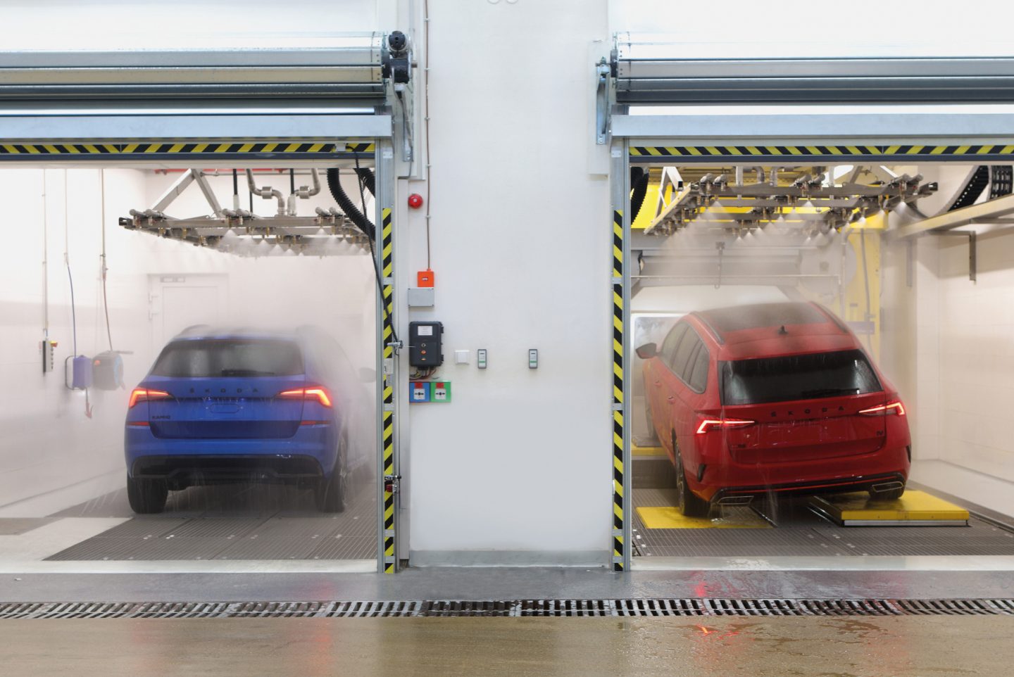 Don’t have a leak: What the watertightness tests for ŠKODA cars entail ...
