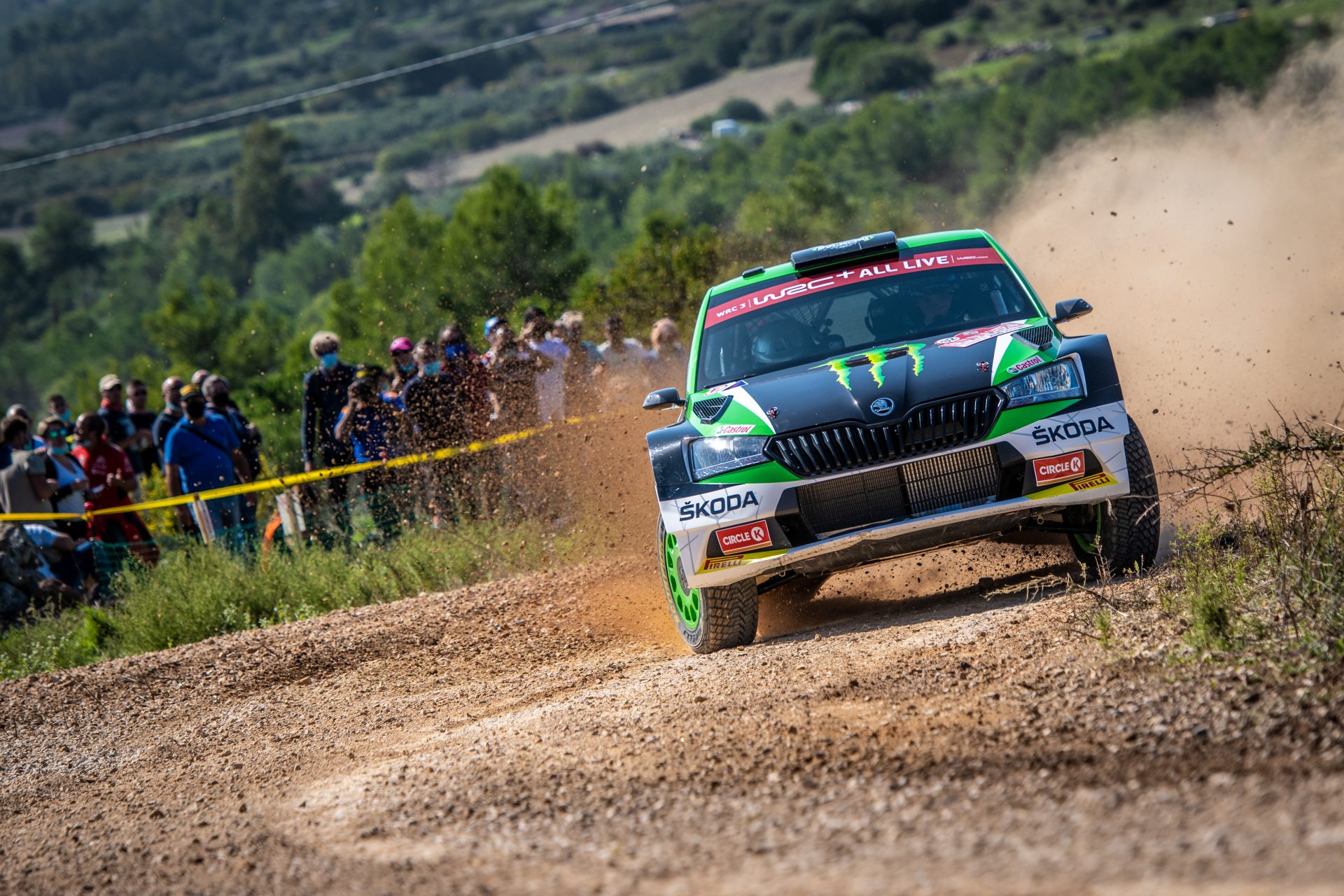 Rally Italia Sardegna: Two ŠKODA crews on top of WRC2 and WRC3 after ...