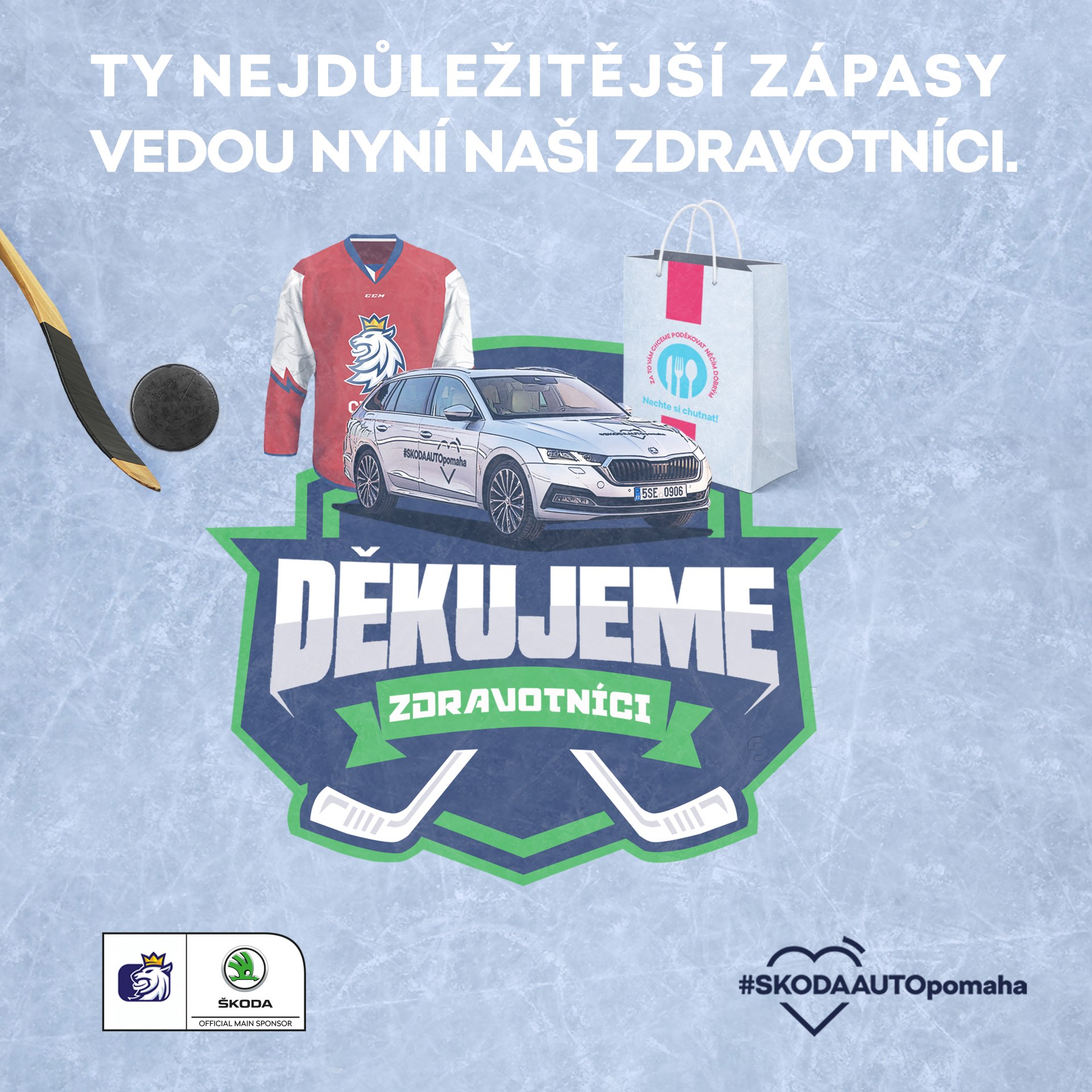 ŠKODA AUTO pomáhá: Za každý gól hokejové reprezentace ČR vstřelený na ...