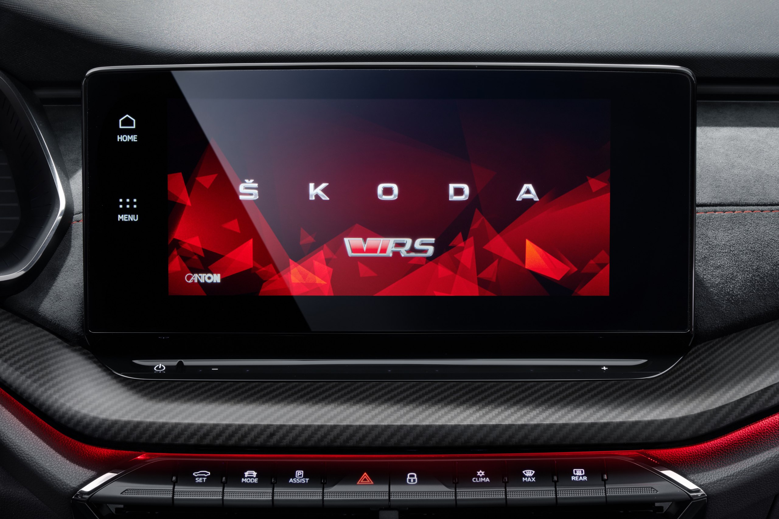 ŠKODA OCTAVIA RS: Sporty interior - Škoda Storyboard