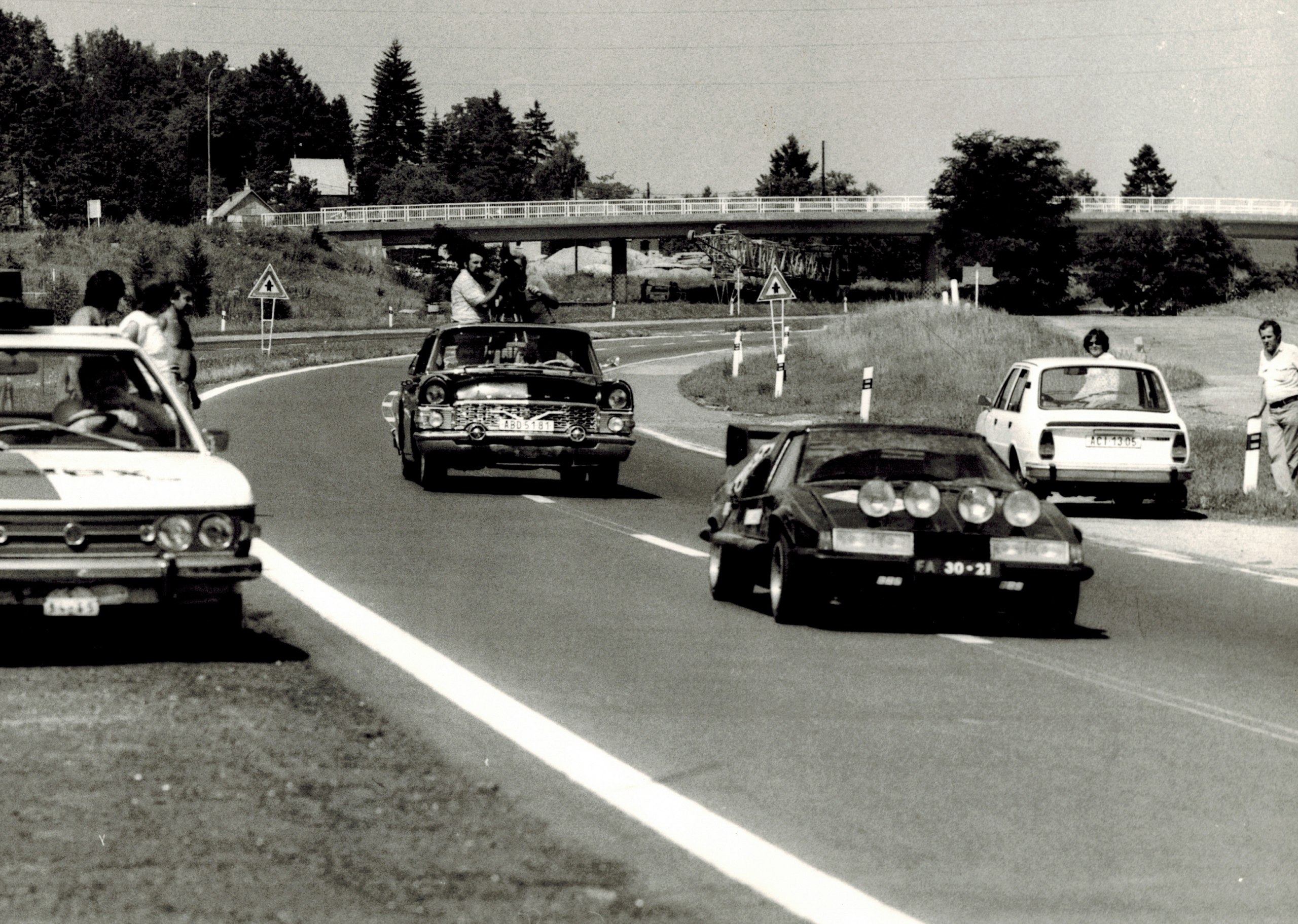 1981: Upravené kupé Š 110 R při natáčení filmu Upír z Feratu - Škoda ...