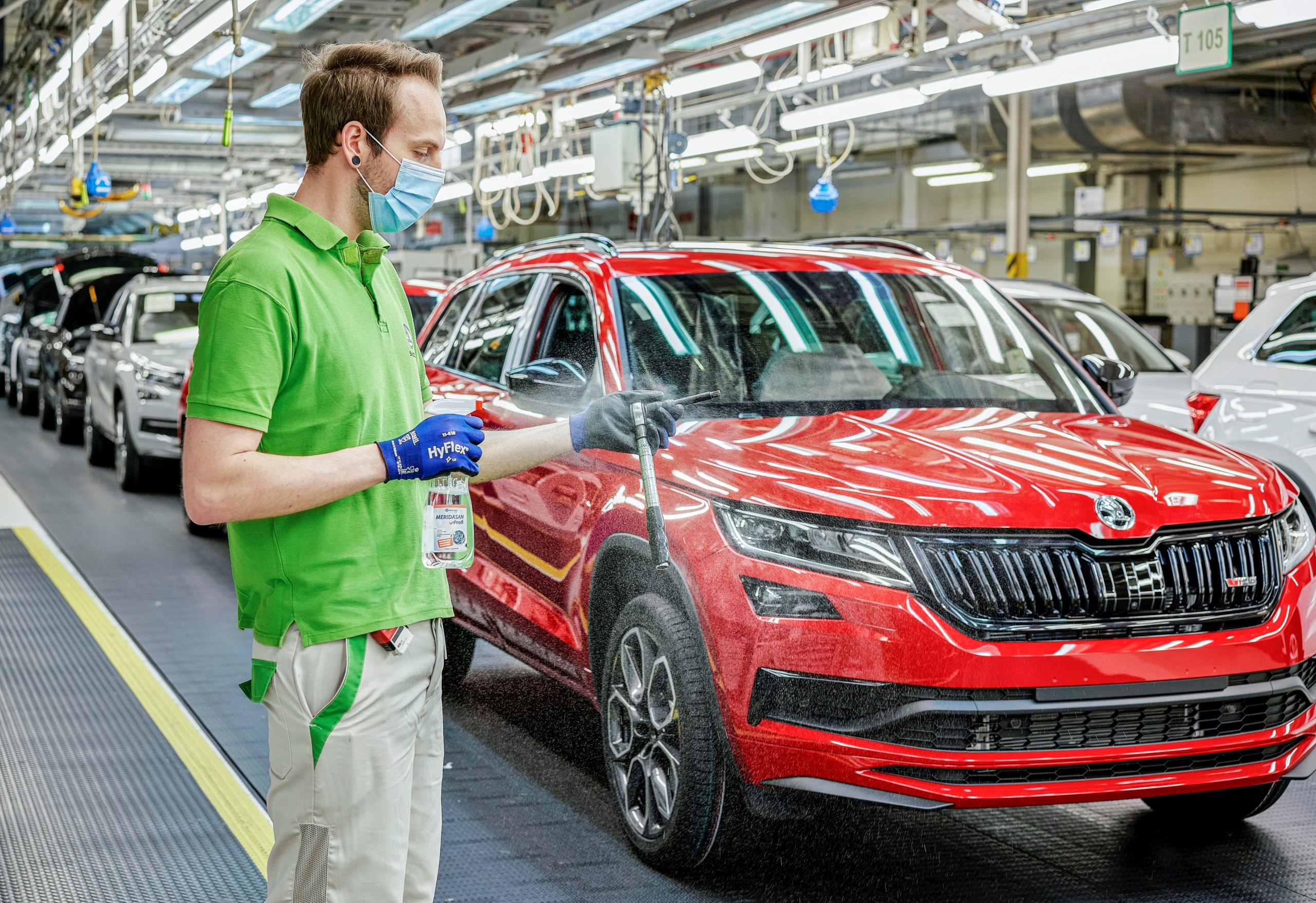 ŠKODA AUTO resumes production at its Czech plants - Škoda Storyboard