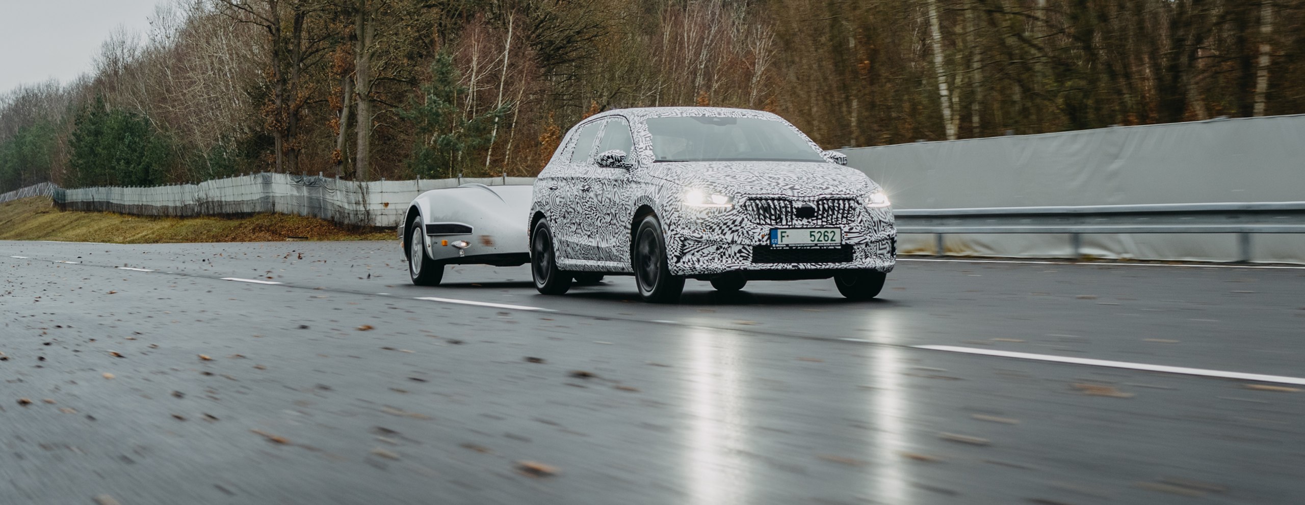Monsoon and crash tests are no match for the new FABIA - Škoda Storyboard