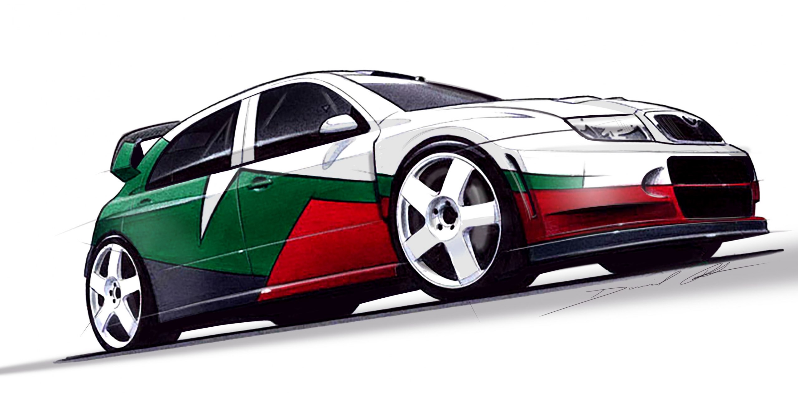 Daniel Petr and his design of a WRC version of the FABIA - Škoda Storyboard