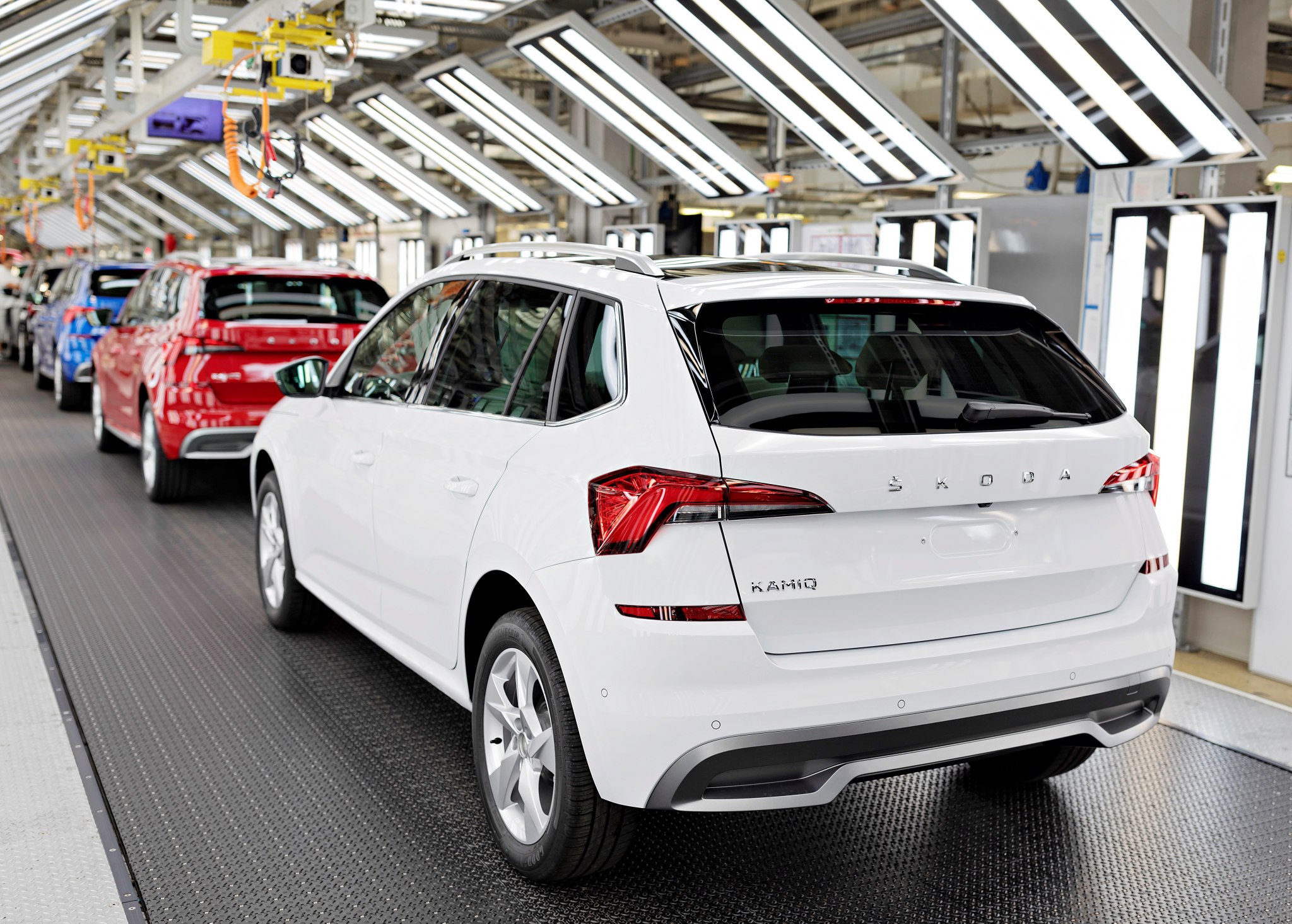 ŠKODA AUTO manufactures 100,000th iV vehicle - Škoda Storyboard