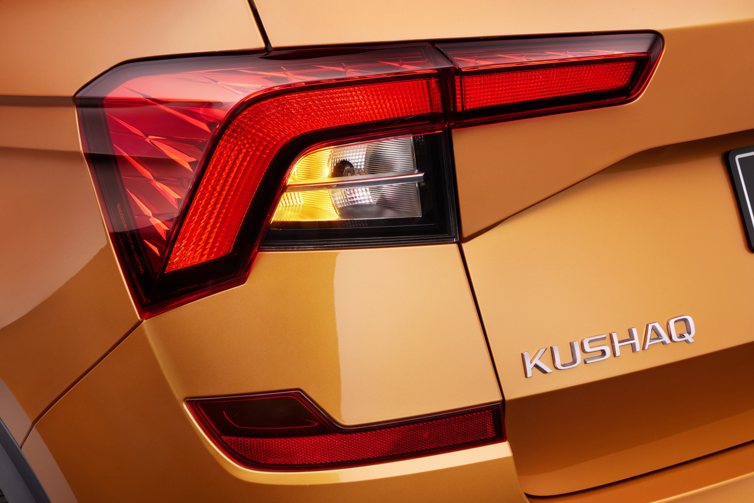 Rear lights of the ŠKODA KUSHAQ - Škoda Storyboard