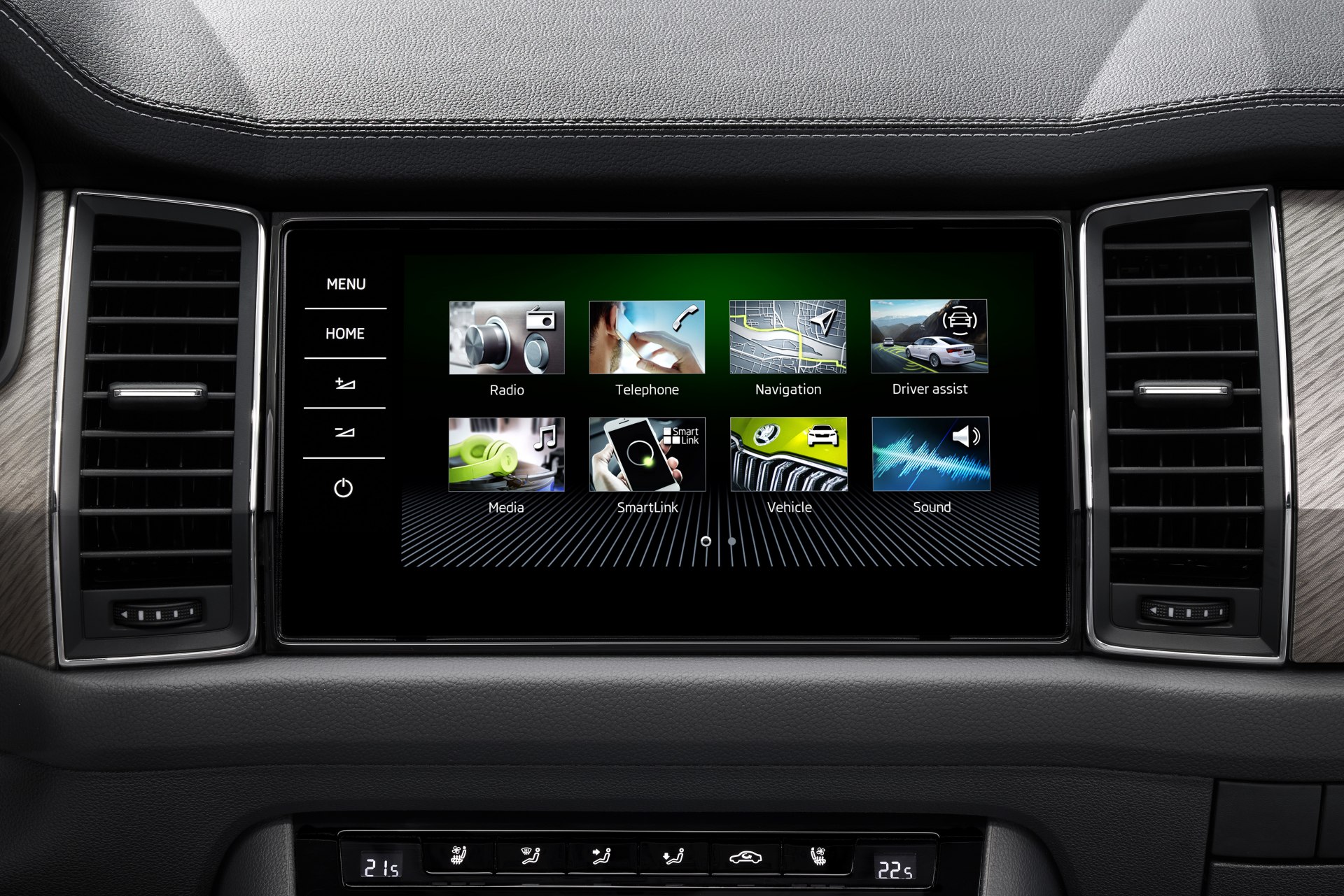 Connectivity: advanced infotainment - Škoda Storyboard