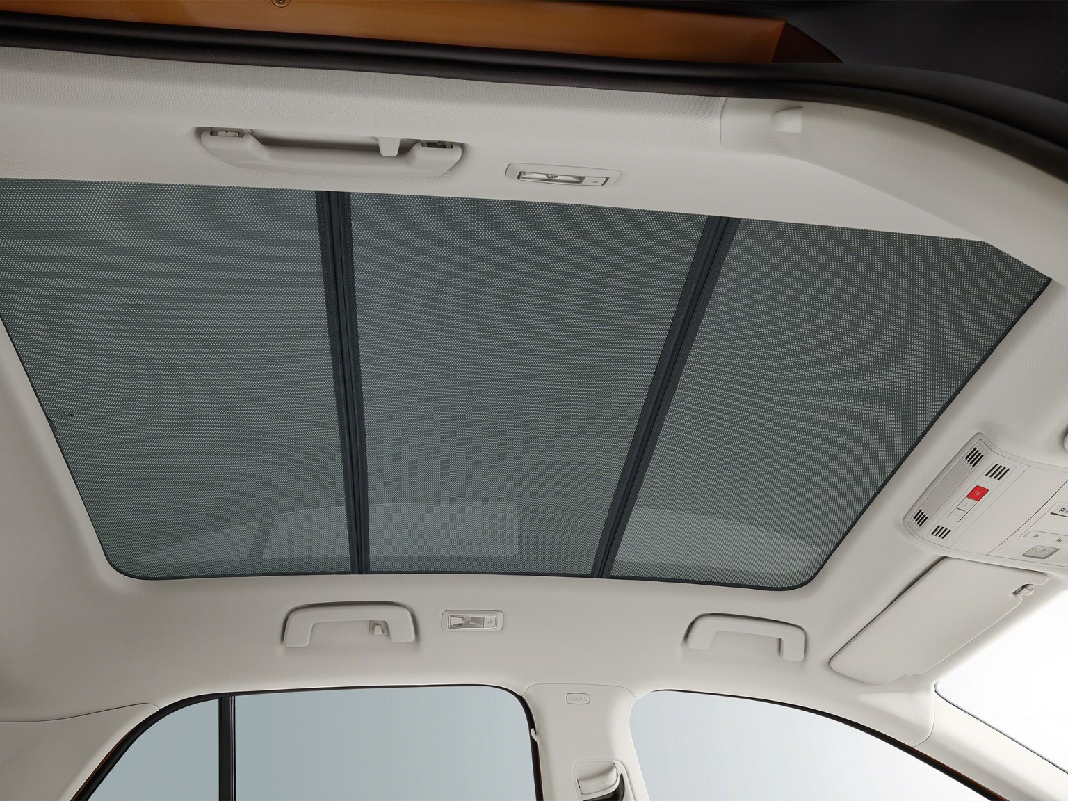 Optional sunshade for the sunroof - Škoda Storyboard