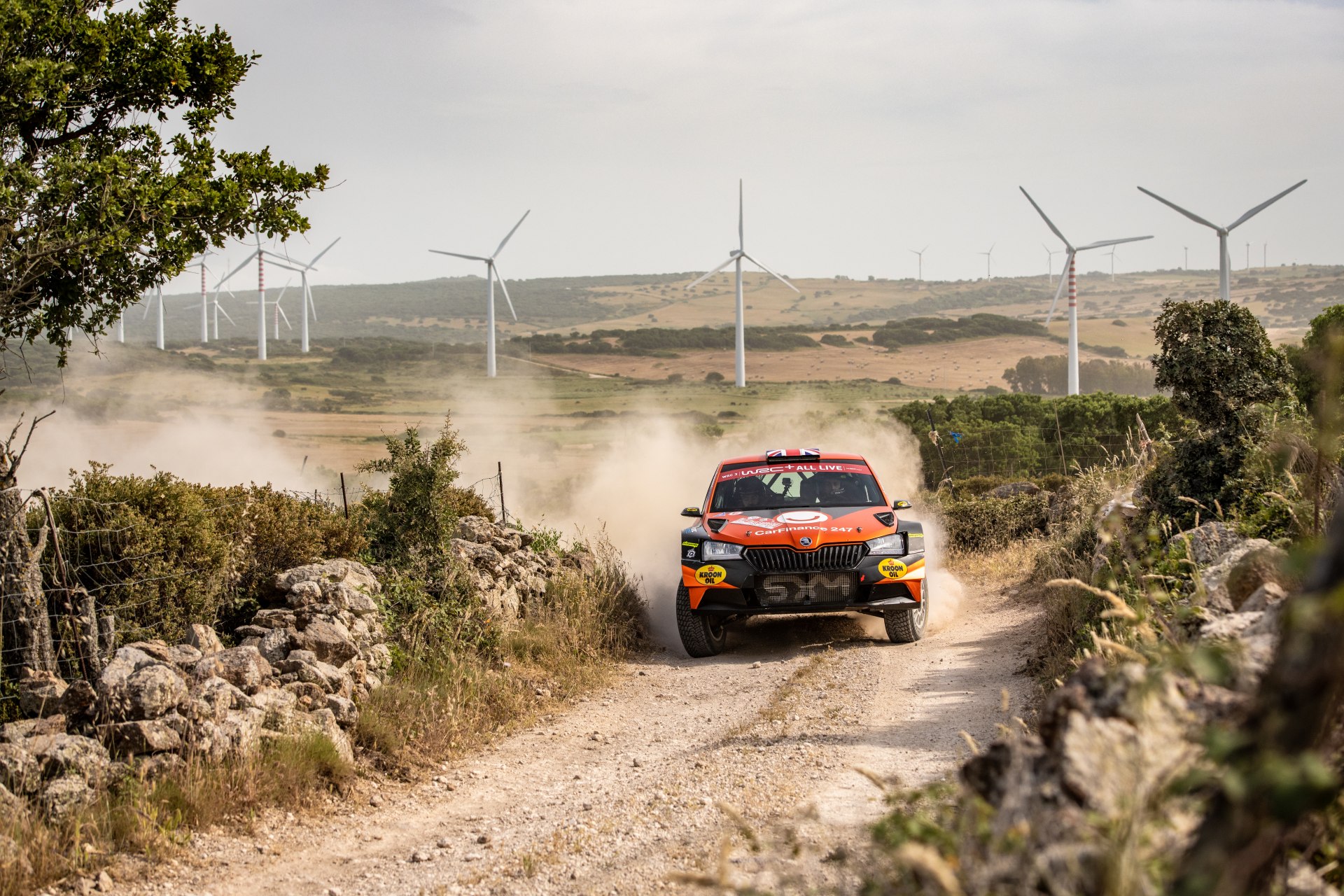 Rally Italien 2021 - Škoda Storyboard