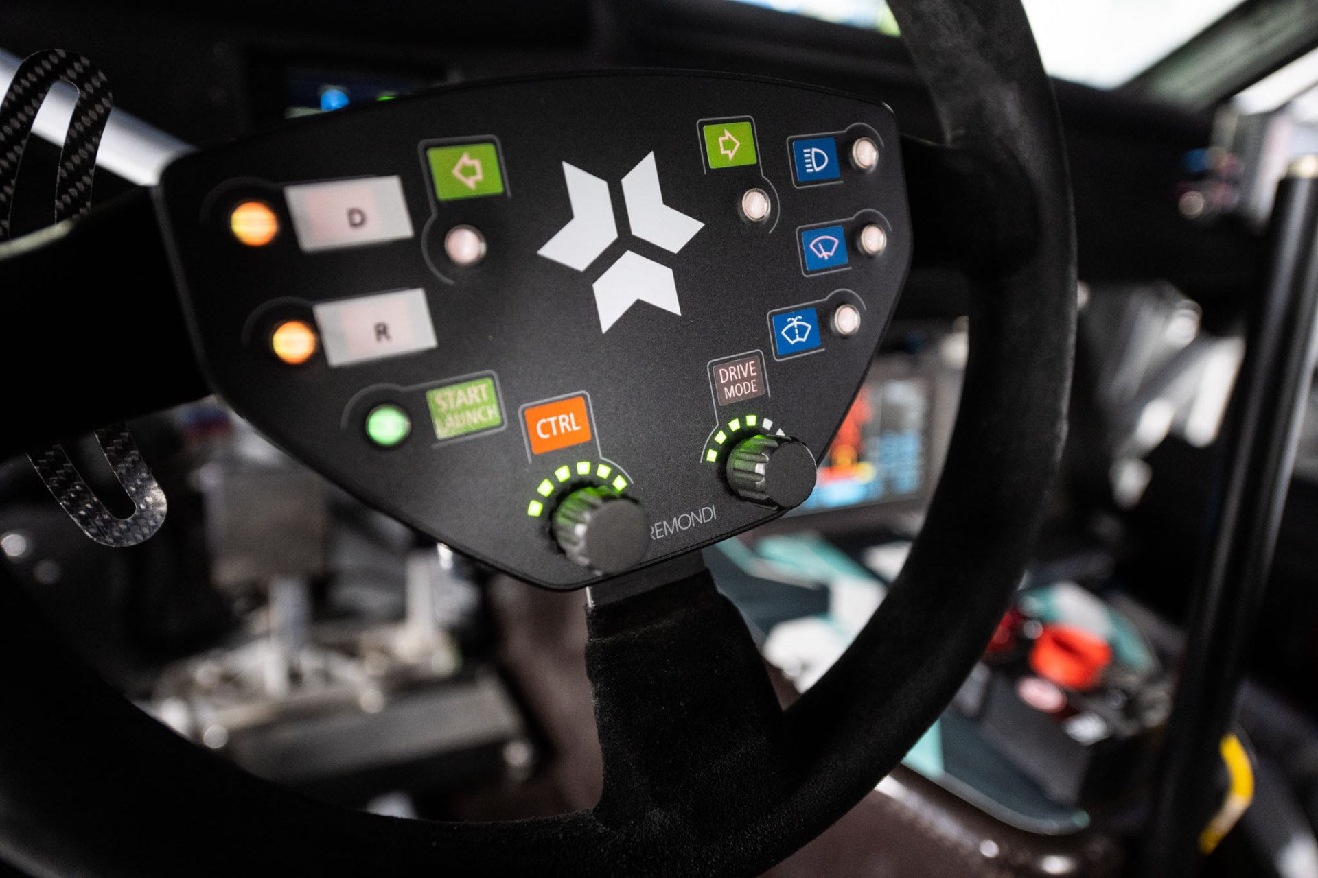 The main change inside is a different steering wheel with a range of ...