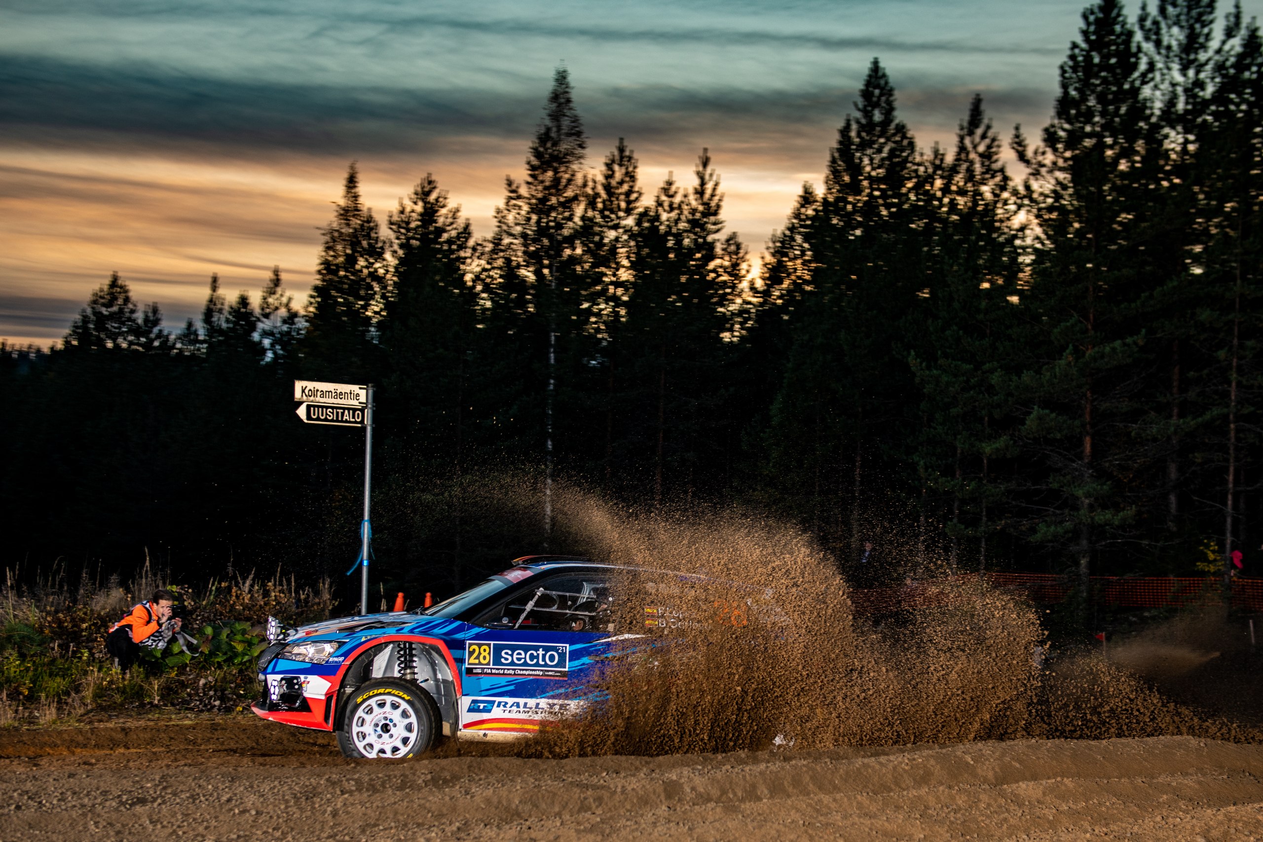 Rally Finland 2021 - Škoda Storyboard