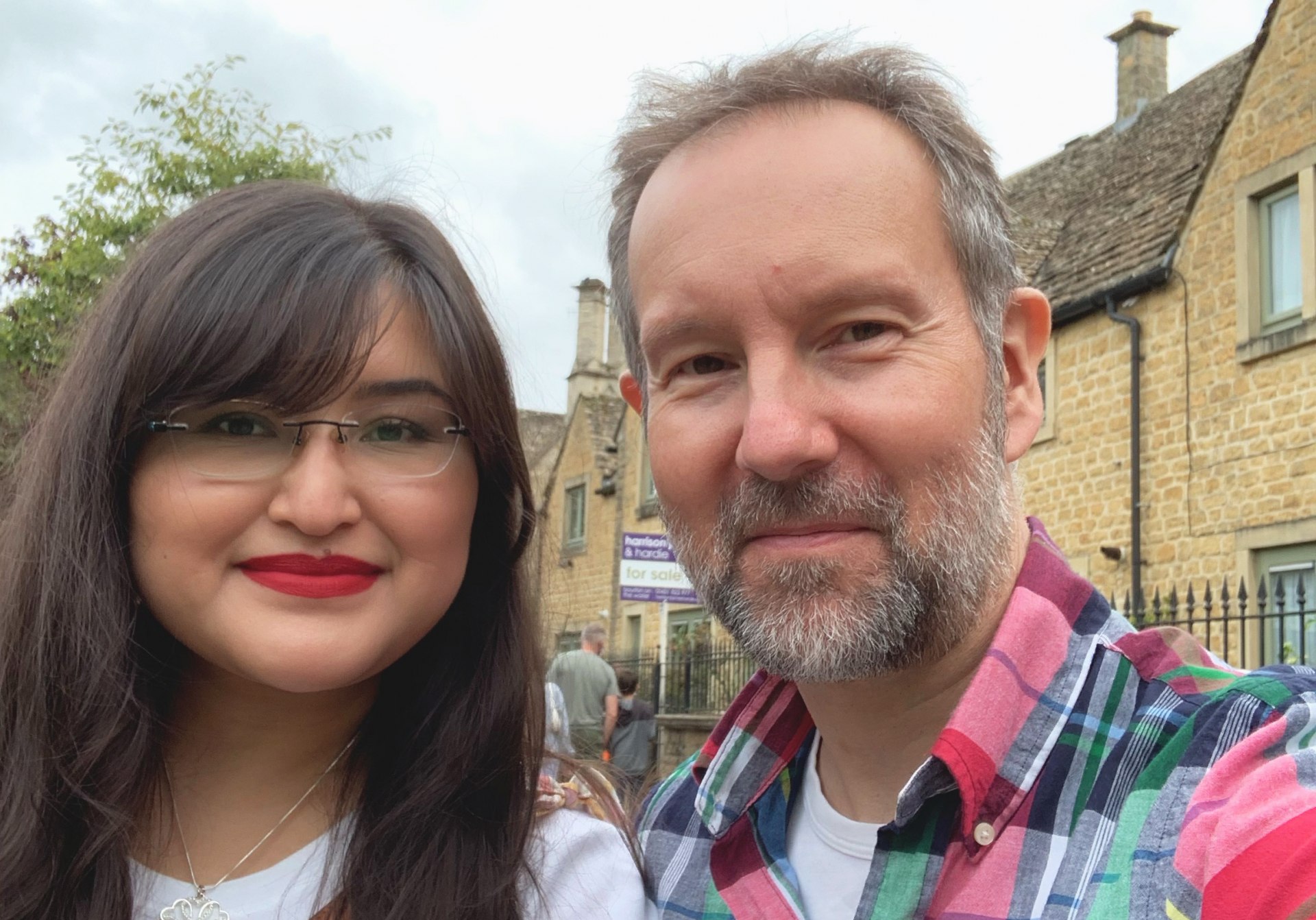 Robert Innes and his wife Ricque - Škoda Storyboard