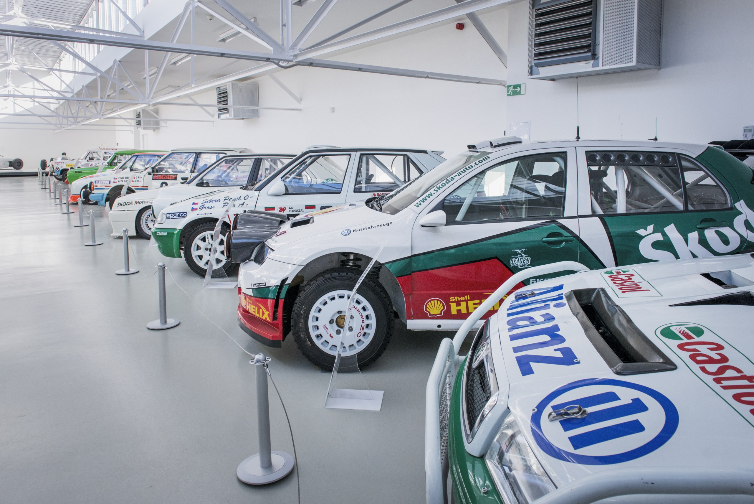 In the racing specials section - Škoda Storyboard