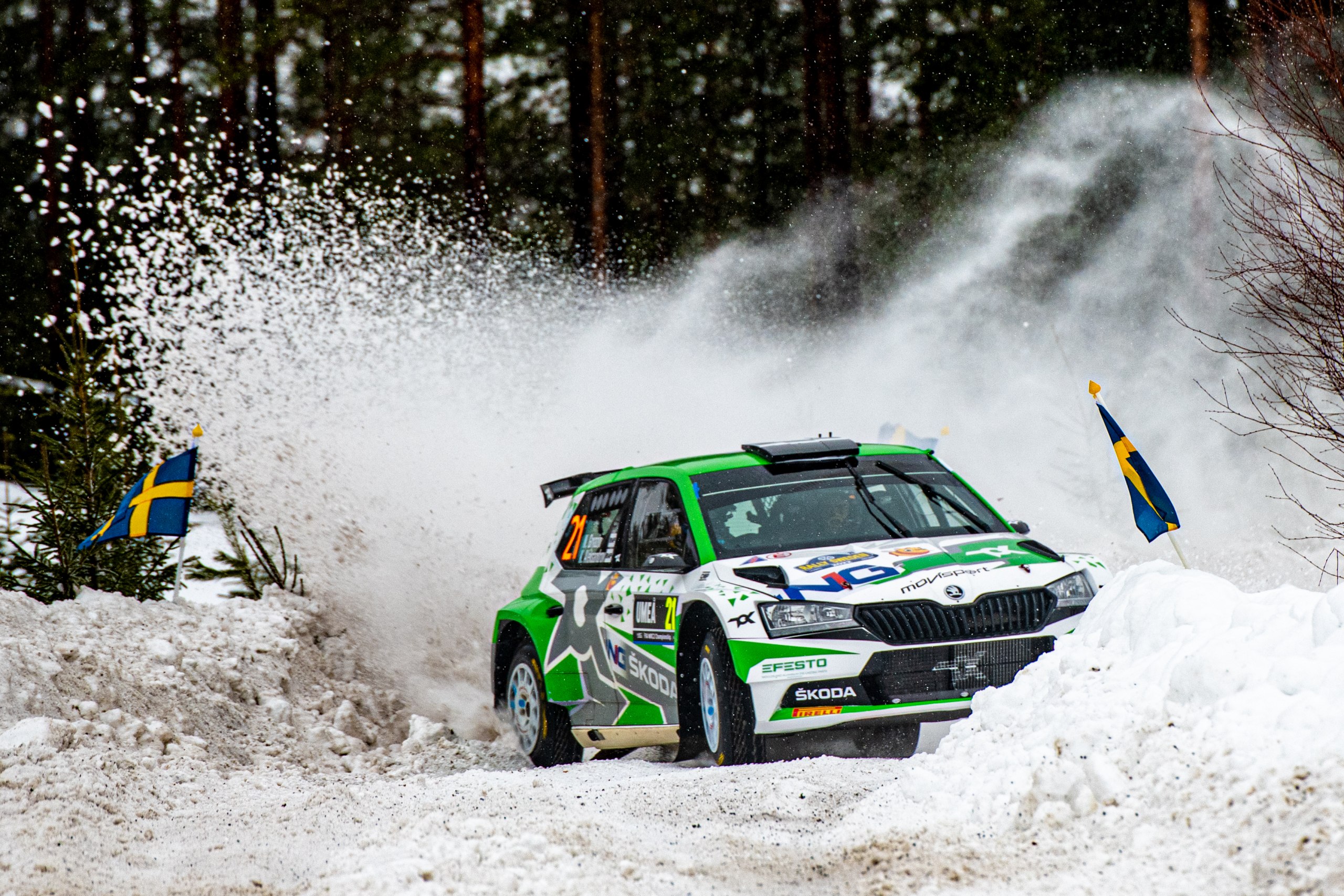 Rally Sweden 2022 - Škoda Storyboard