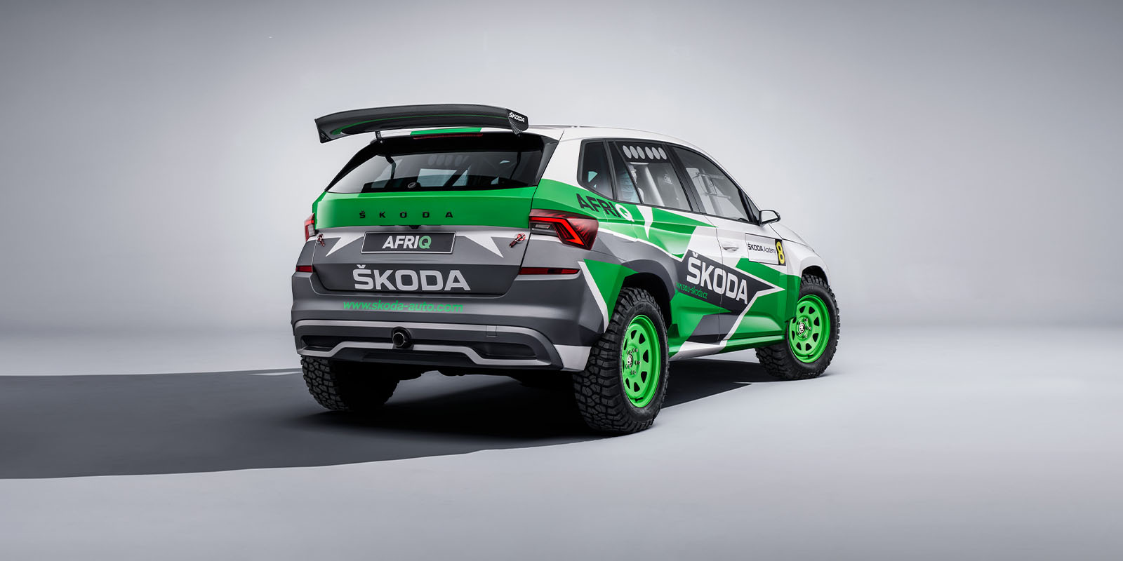 ŠKODA AFRIQ: Student Concept Car No. 8 is set for the rally track ...