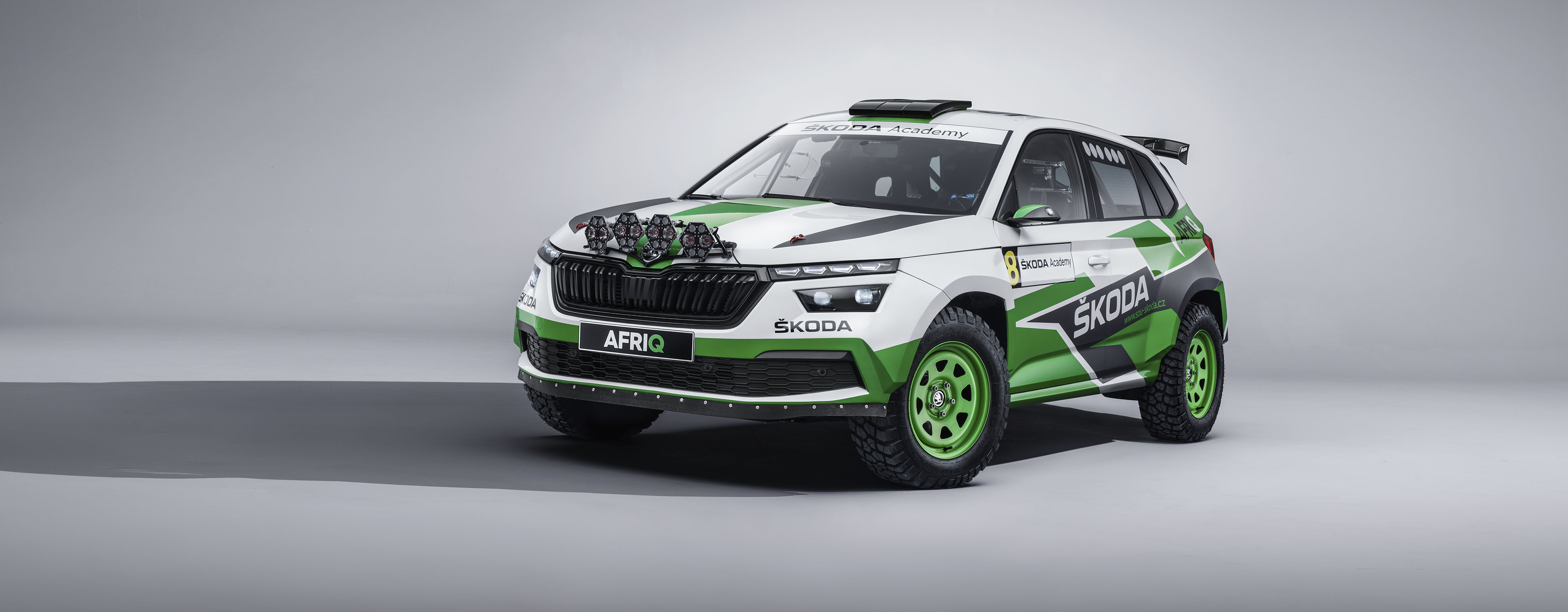 ŠKODA AFRIQ: Student Concept Car No. 8 is set for the rally track ...