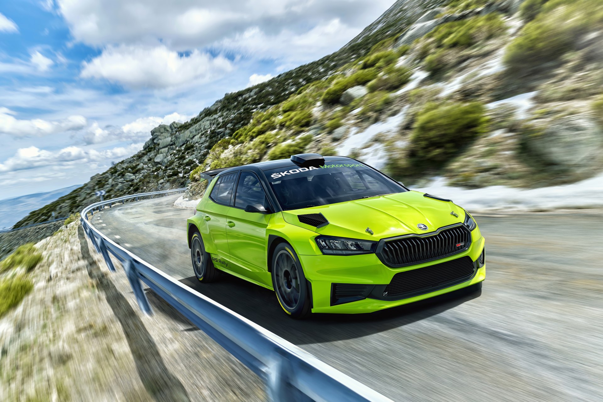 Rally car of winners. The new ŠKODA FABIA RS Rally2 is here - Škoda ...