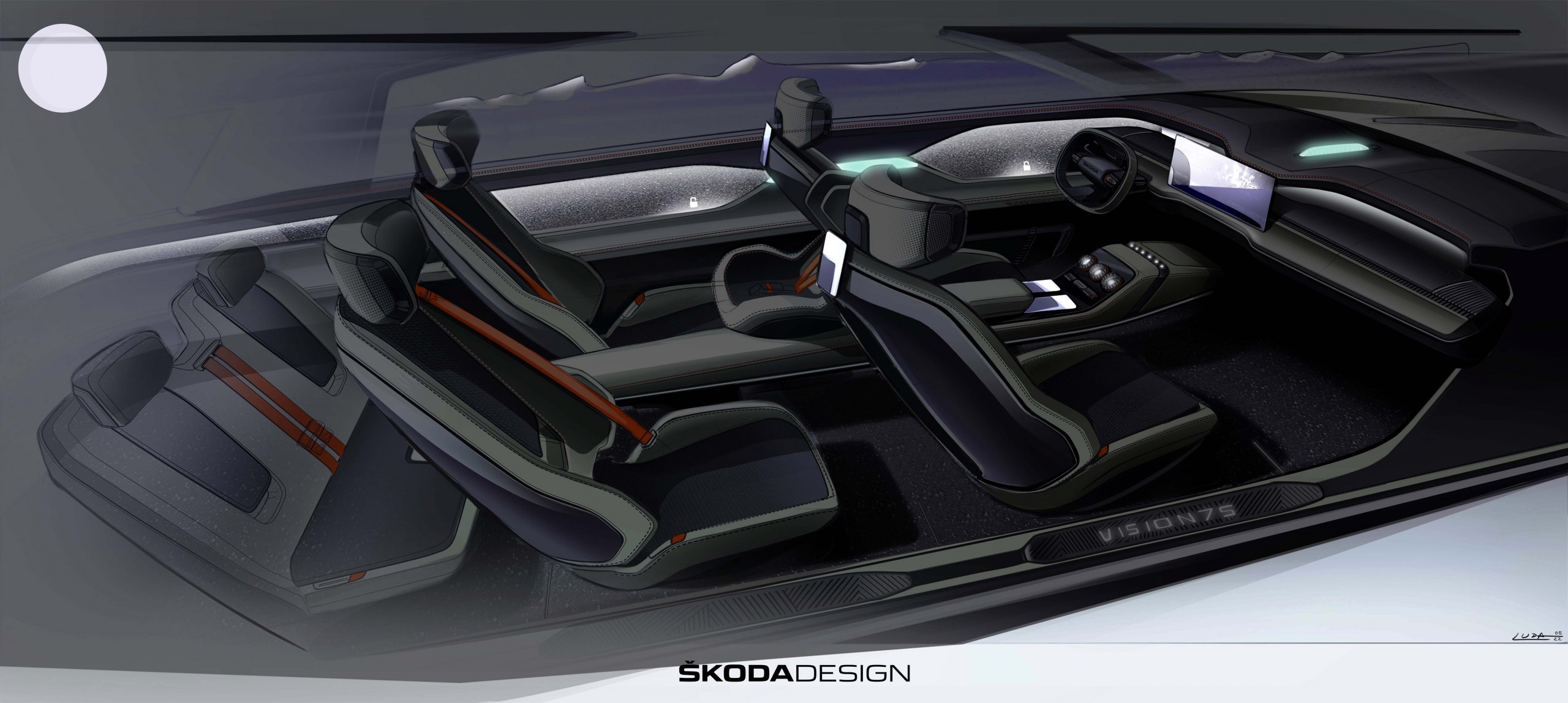 ŠKODA AUTO I Concept study VISION 7S - Škoda Storyboard