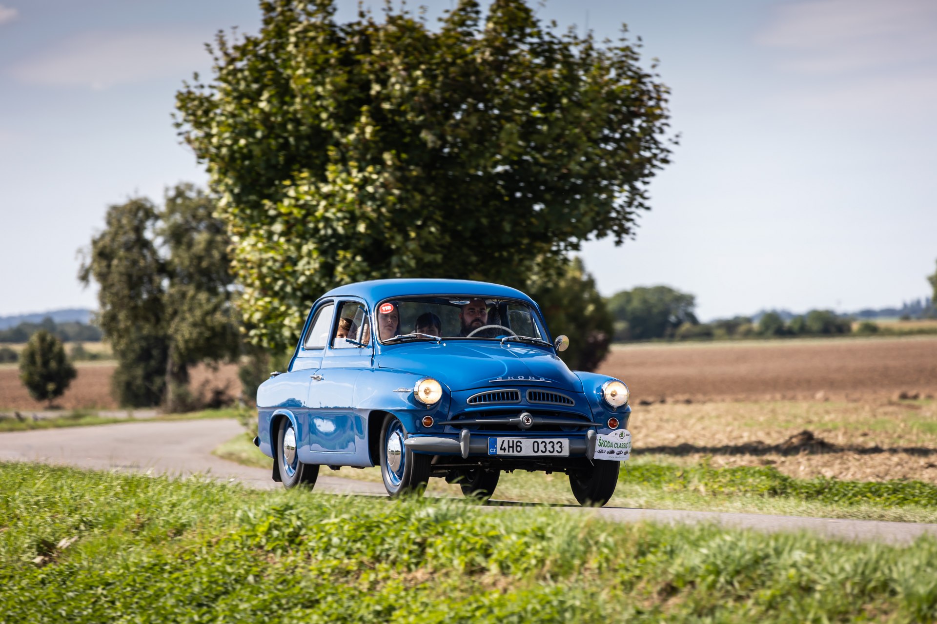Marek Kubín’s ŠKODA 440 “Spartak” at this year’s ŠKODA Classic Tour ...
