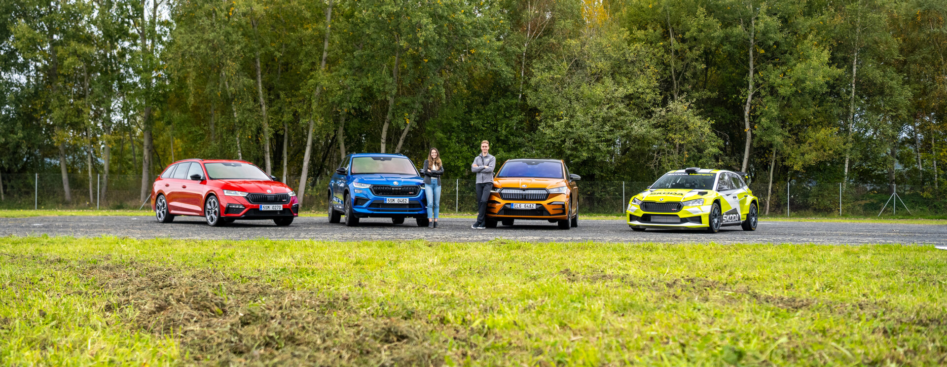 Rally champion presents the RS family - Škoda Storyboard