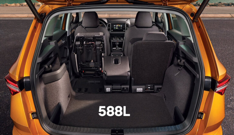 Stauraum Next Level: VarioFlex im ŠKODA KAROQ - Škoda Storyboard
