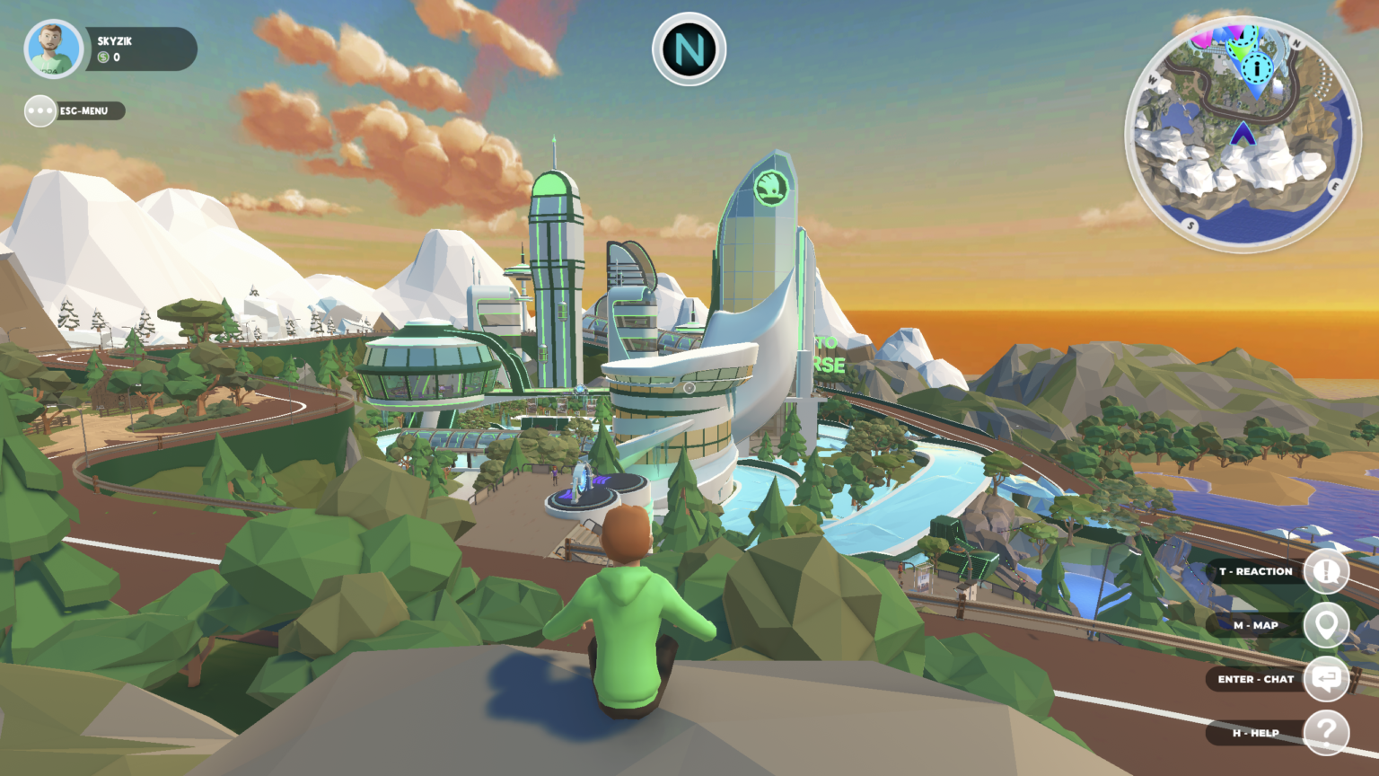 The Czech carmaker in its Škodaverse virtual world. - Škoda Storyboard