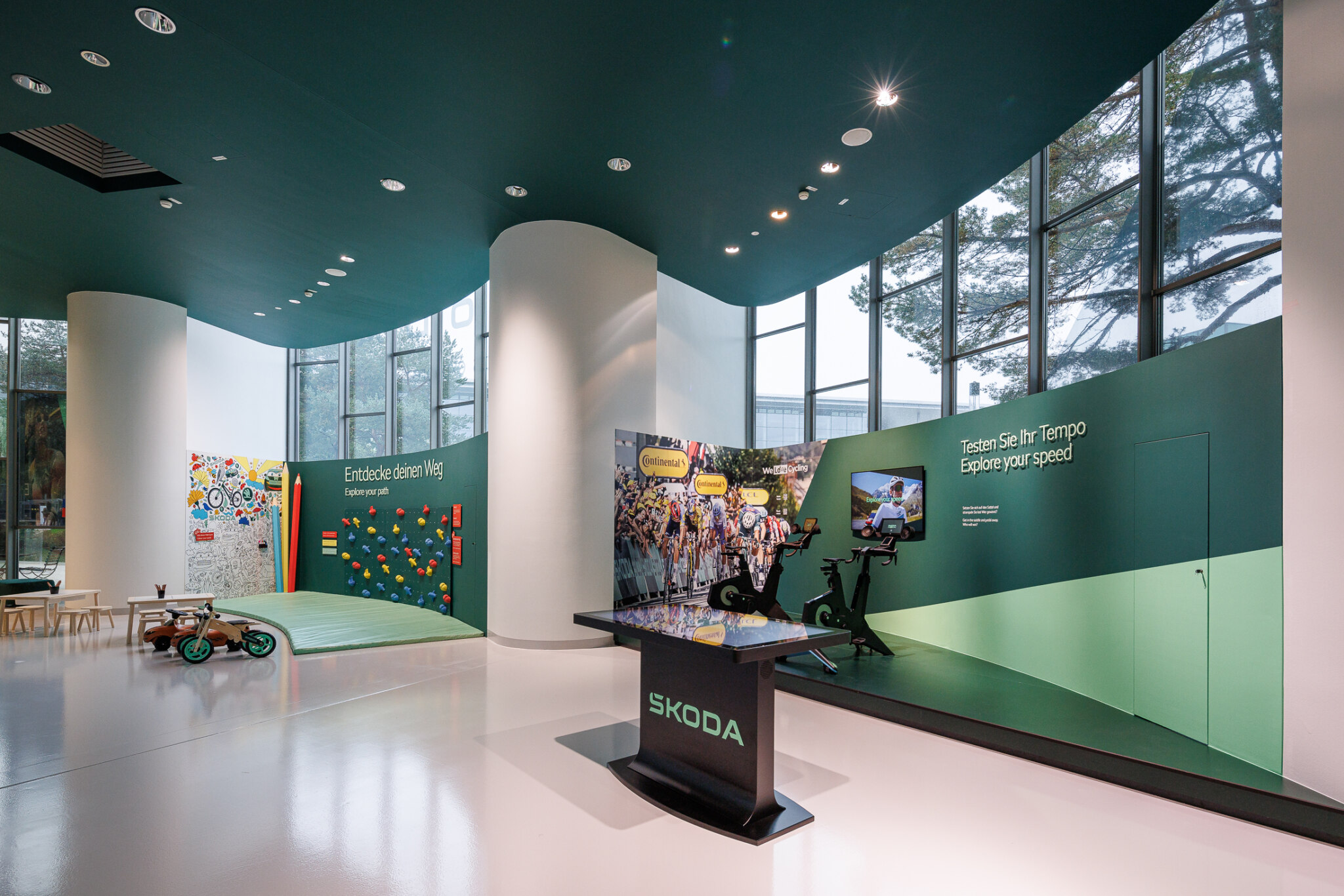 Škoda’s exhibition pavilion in the Autostadt revamped - Škoda Storyboard