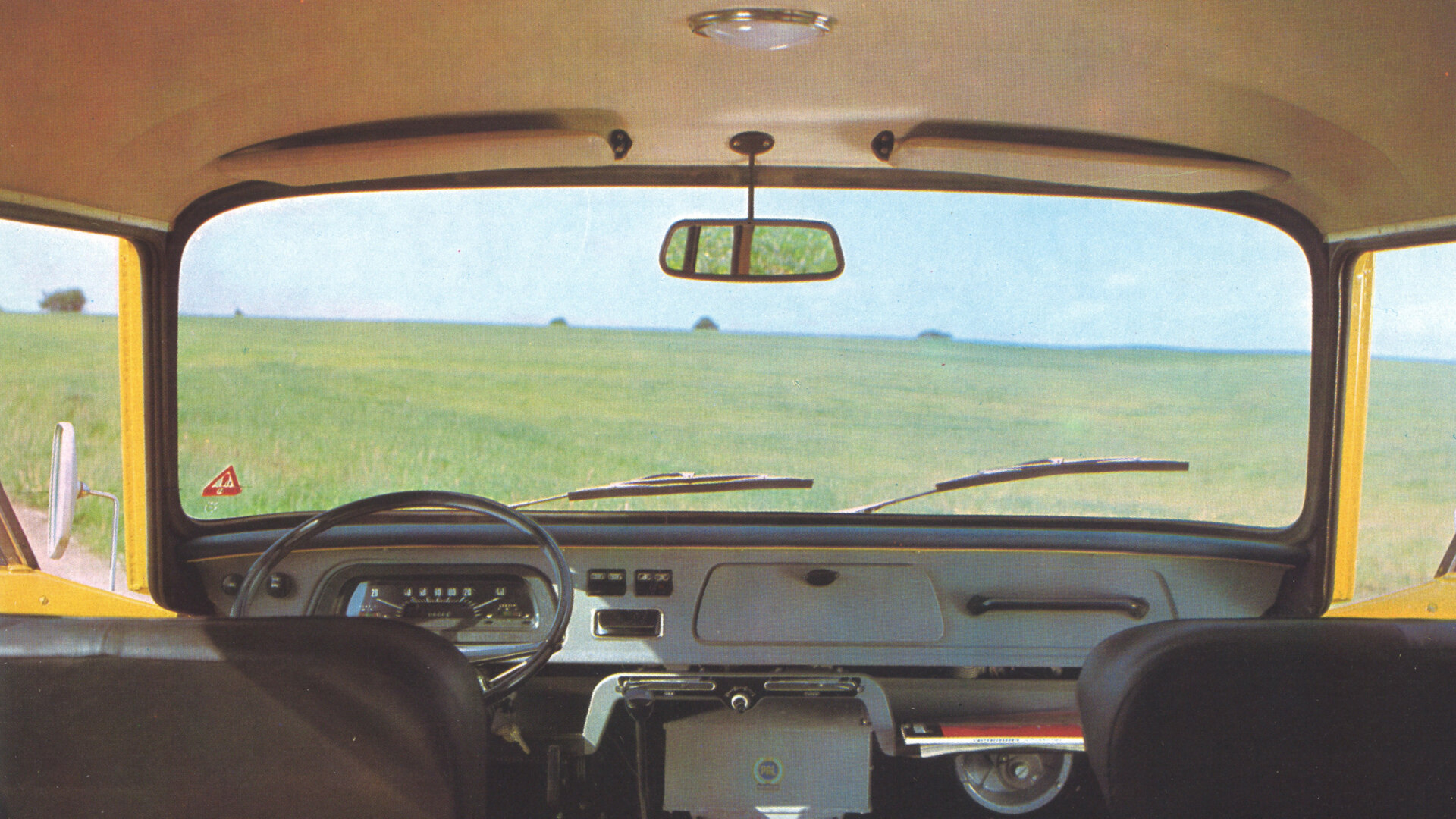 Interior of the Škoda 1203 - Škoda Storyboard