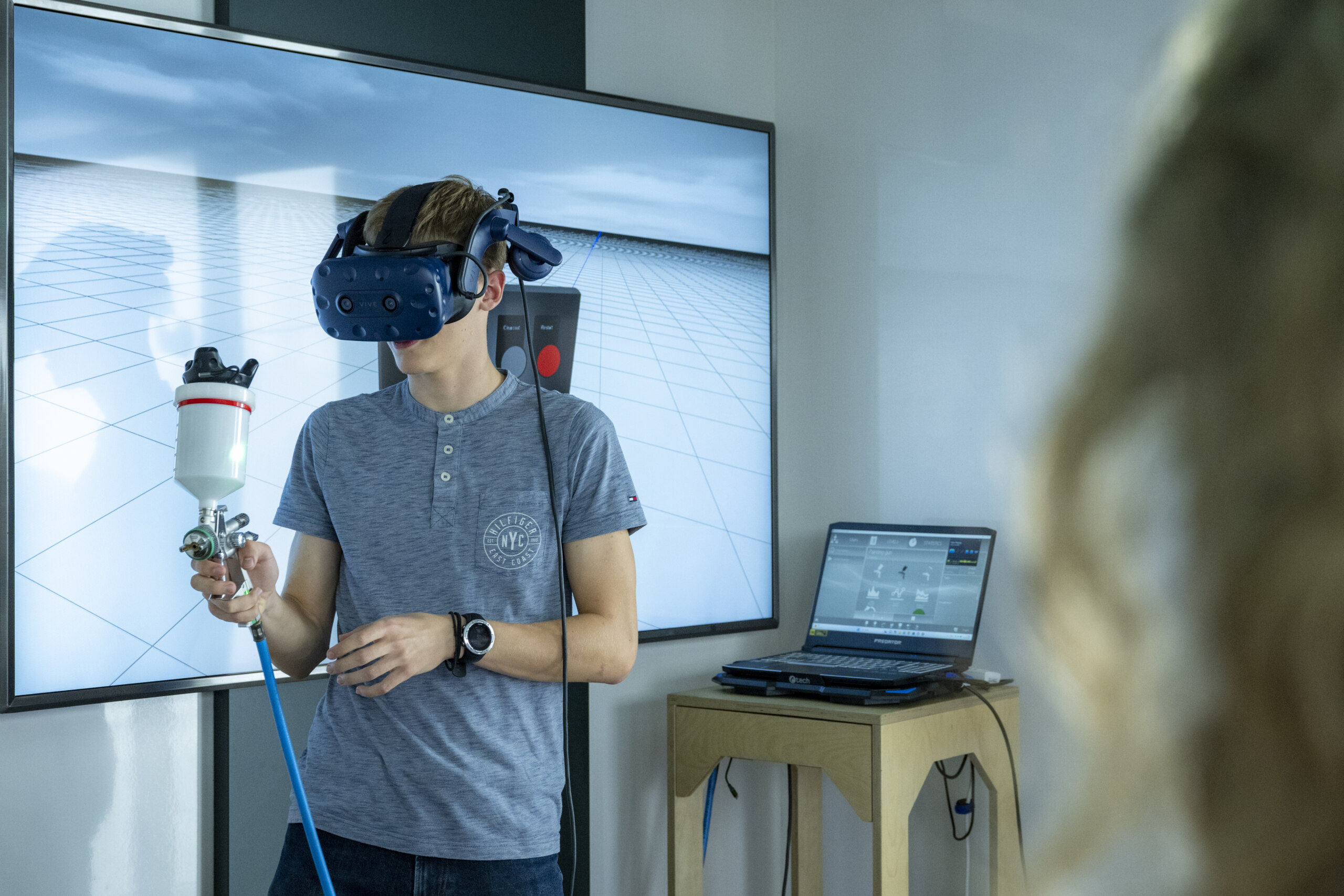 Painting in virtual reality - Škoda Storyboard