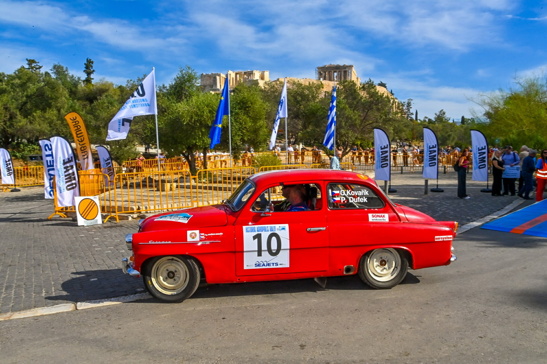 Octavia TS po 60 letih znova zmagala na reliju Acropolis - ŠKODA Storyboard