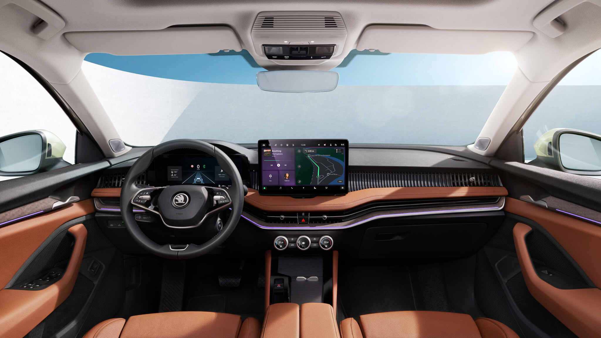 New controls for Škoda cars: a single system, but customisable - Škoda ...