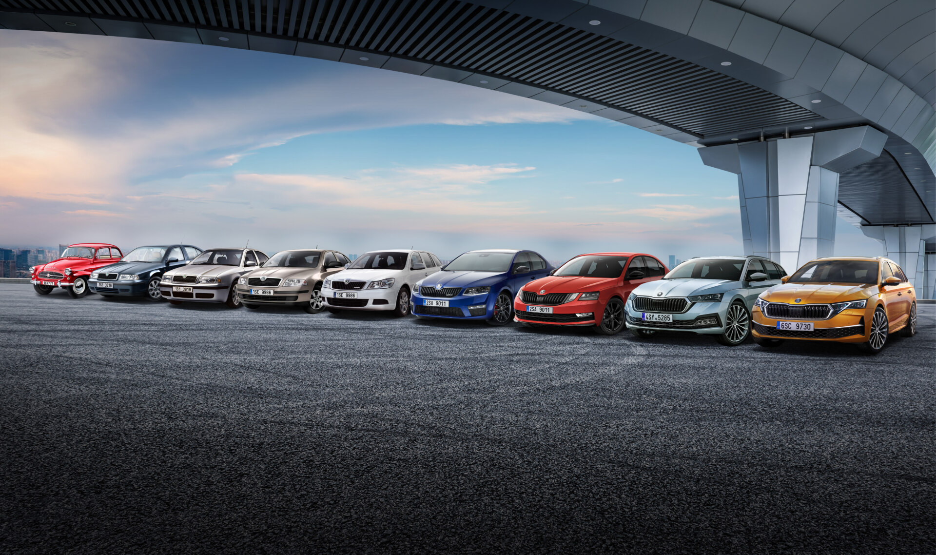 A history of success: Iconic model is at the heart of the Škoda brand ...