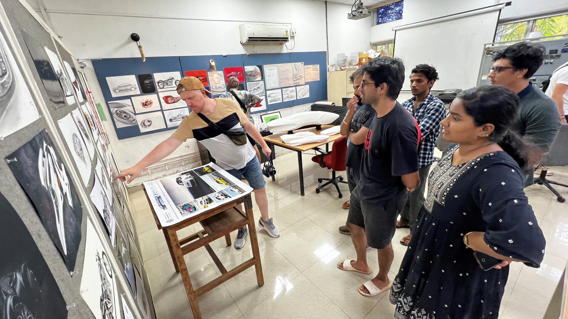 Designers in India - Škoda Storyboard