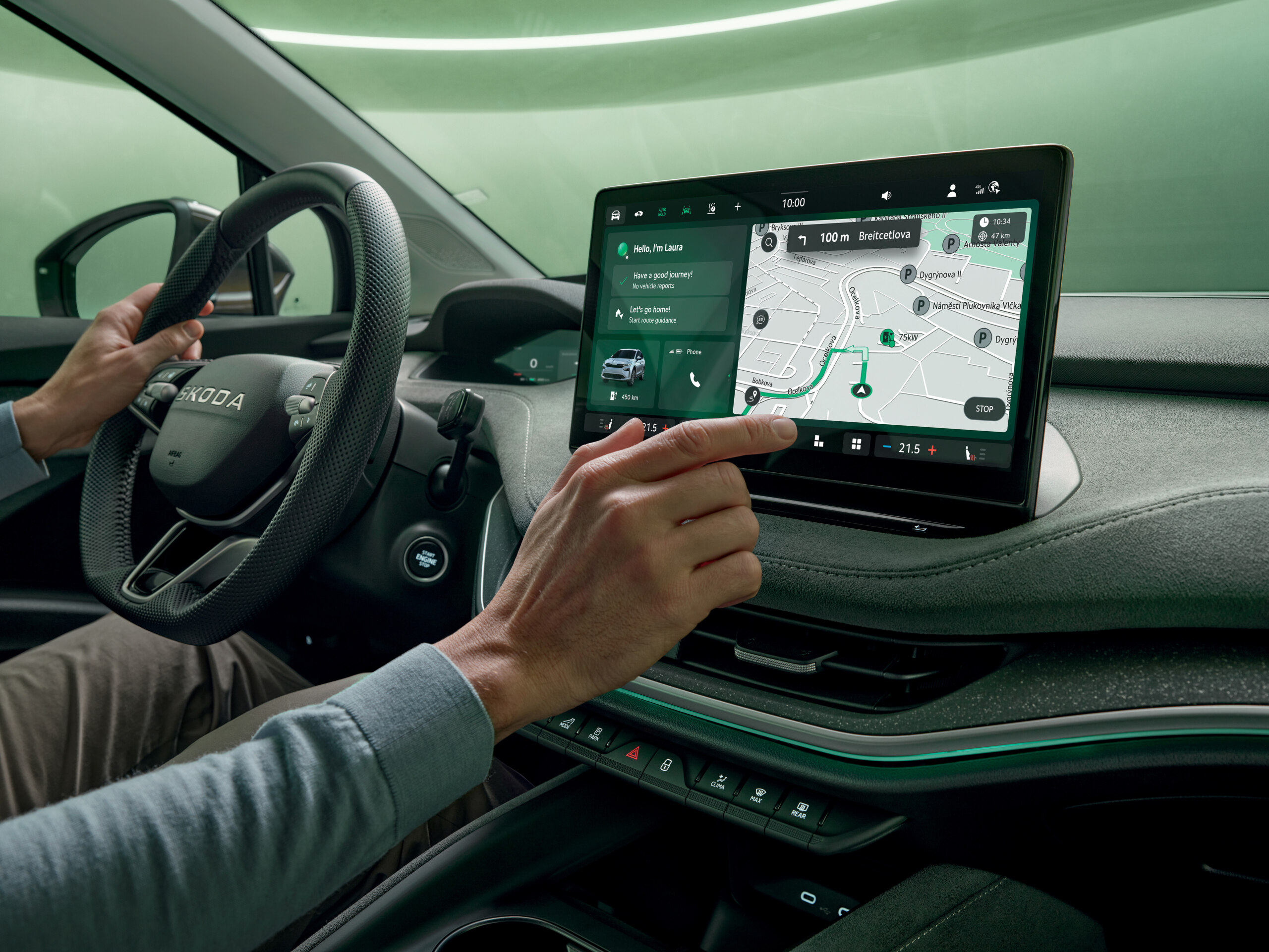 Connectivity: Enhanced MyŠkoda app and updated infotainment system ...