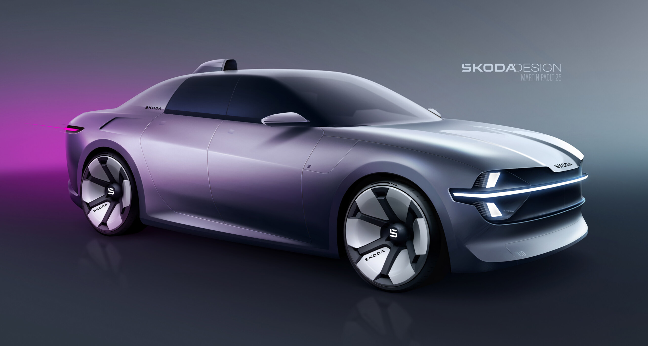 An icon reimagined: Škoda 100 as a modern-day sedan - Škoda Storyboard